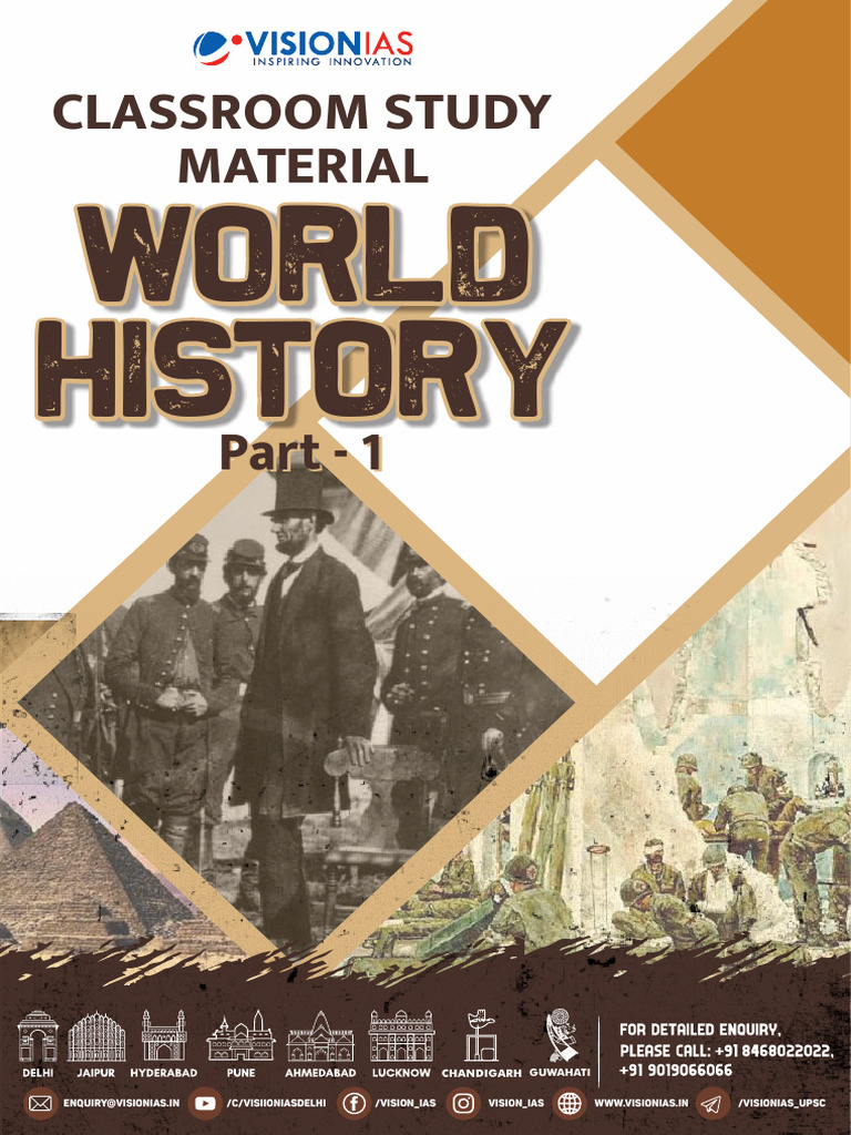 Vision Ias World History Part-1 | PDF | Serfdom | Renaissance