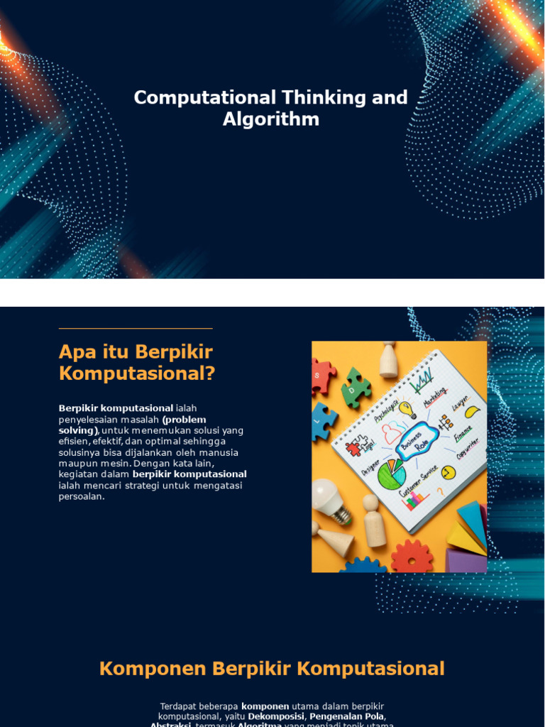 Komputasional Dan Penerapan Algoritma Dalam Penyelesaian Masalah | PDF ...