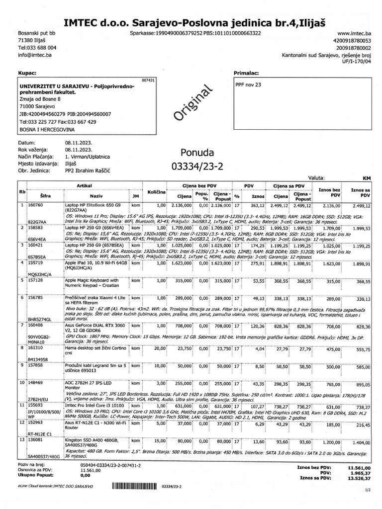 Ispitivanje Trzista | PDF