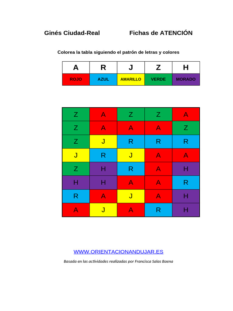 Identifica Letras y Seguir Una Instrucción Colorear PLANTILLA DE ...