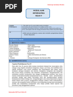 Modul Ajar Deep Learning Informatika Kelas 9 SMP Terbaru 2025 | PDF