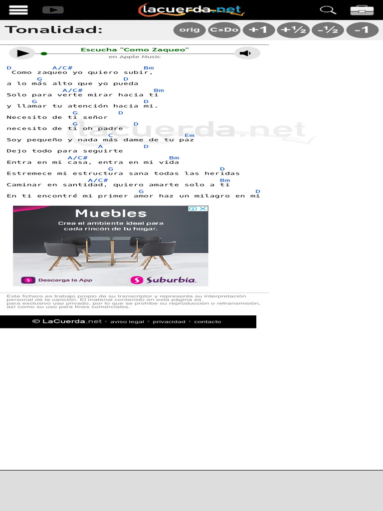 COMO ZAQUEO, Aline Barros Acordes | PDF