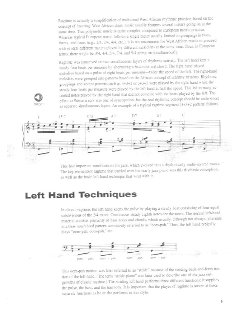 John-valerio-stride-swing-piano-method | PDF