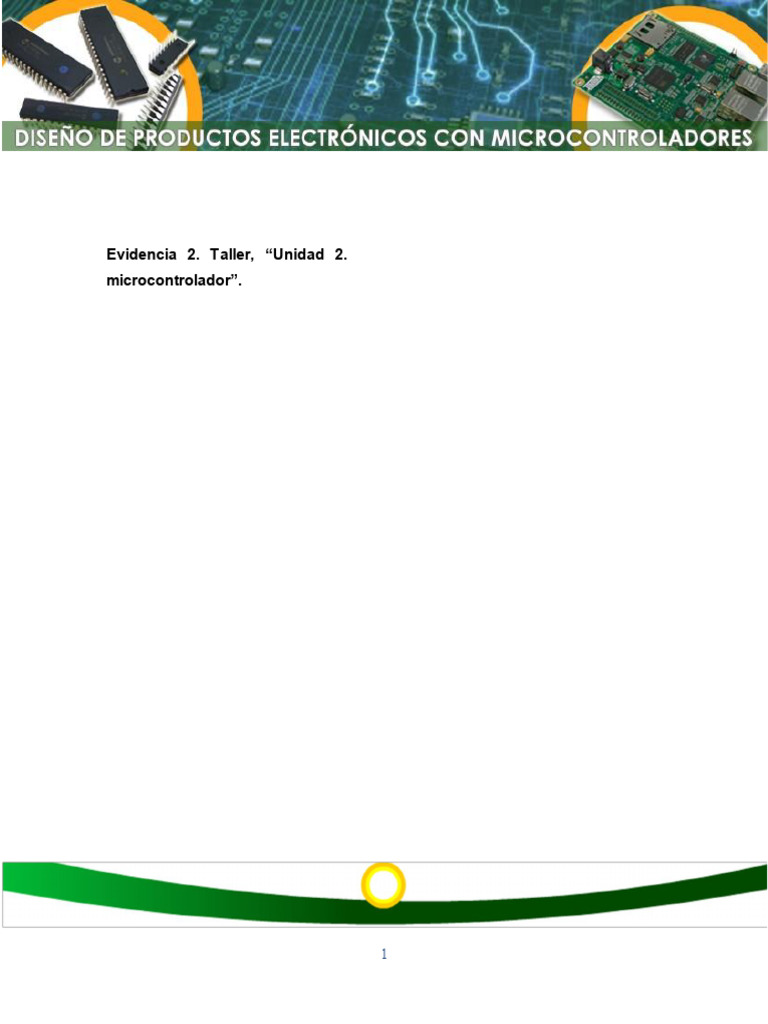 Diego Arias 22 | PDF | Microcontrolador | Informática