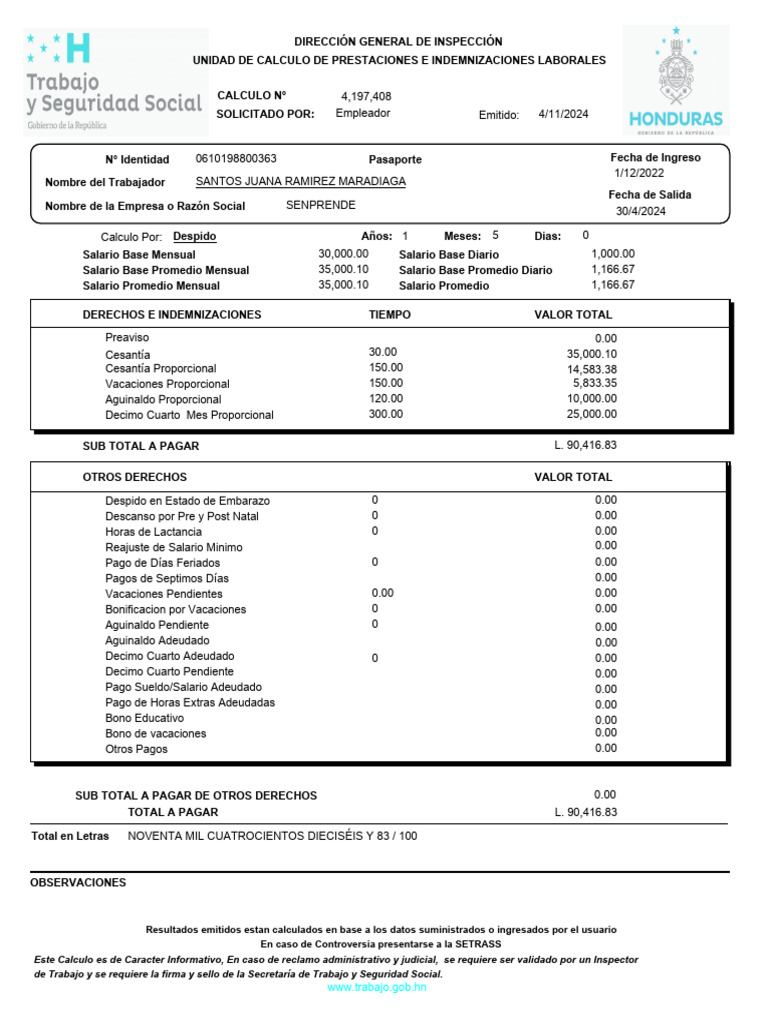 CrystalReportViewer1 - 2024-11-04T145109.057 | PDF | Salario | Relaciones Industriales