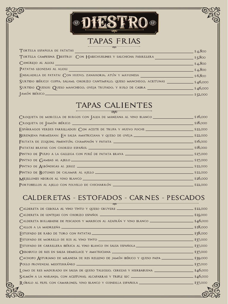 Carta Diestro | PDF