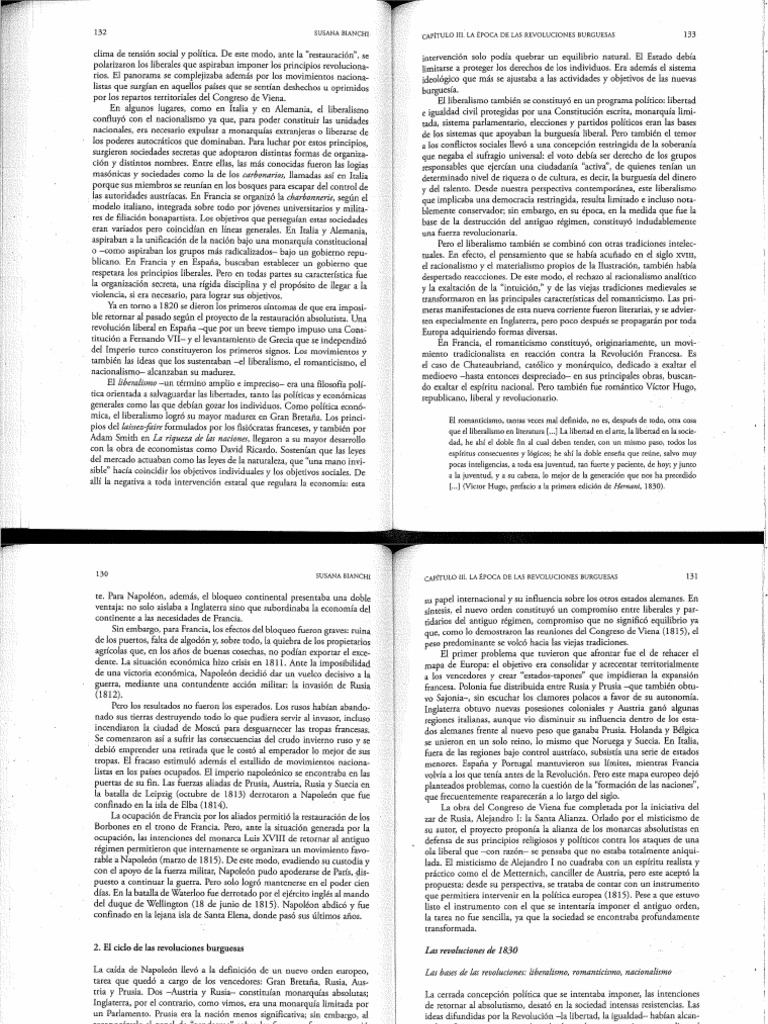 Susana Bianchi - Historia Social Del Mundo Occidental Pp. 21-35 | PDF