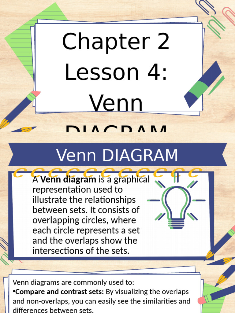 Gec 4 Chapter 2 Lesson 4 Venn Diagram | PDF | Mathematics