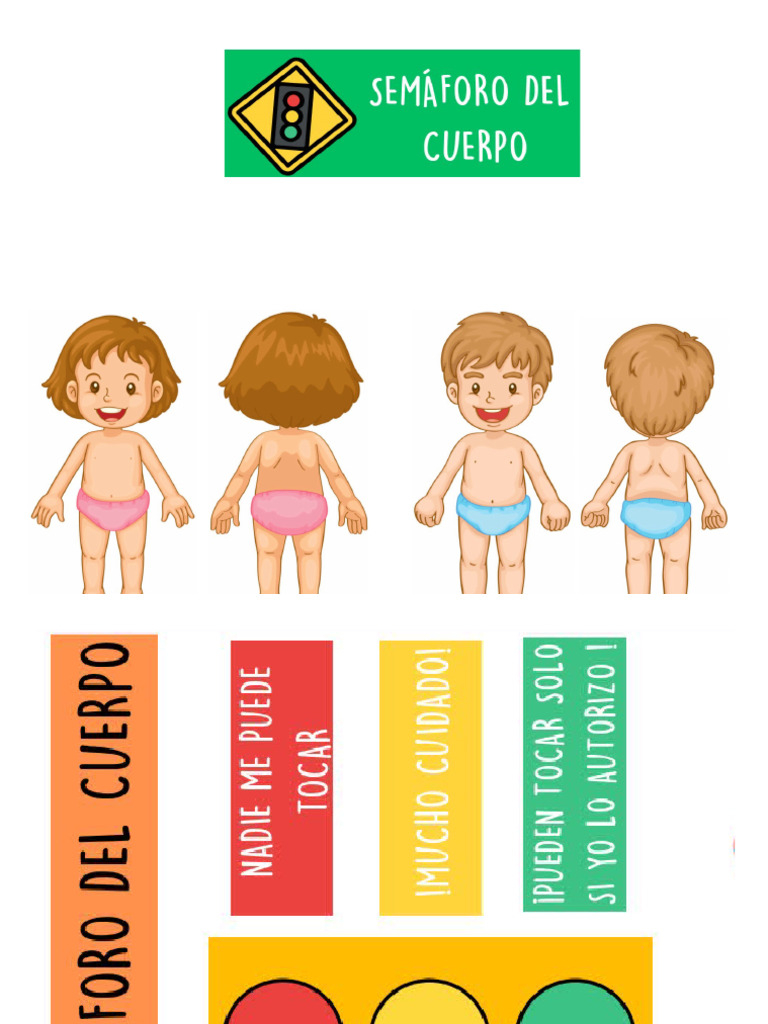 Siluetas Cuerpo, Semaforo | PDF