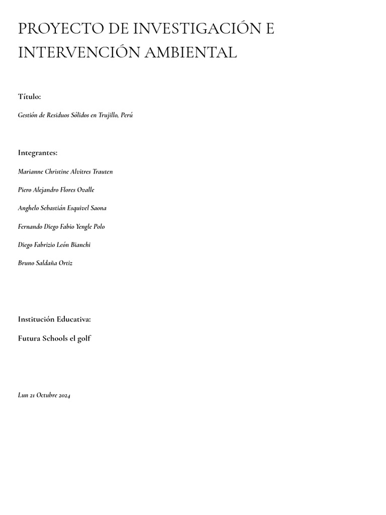 Comu Sem 1 | PDF | Residuos | Gestión de residuos