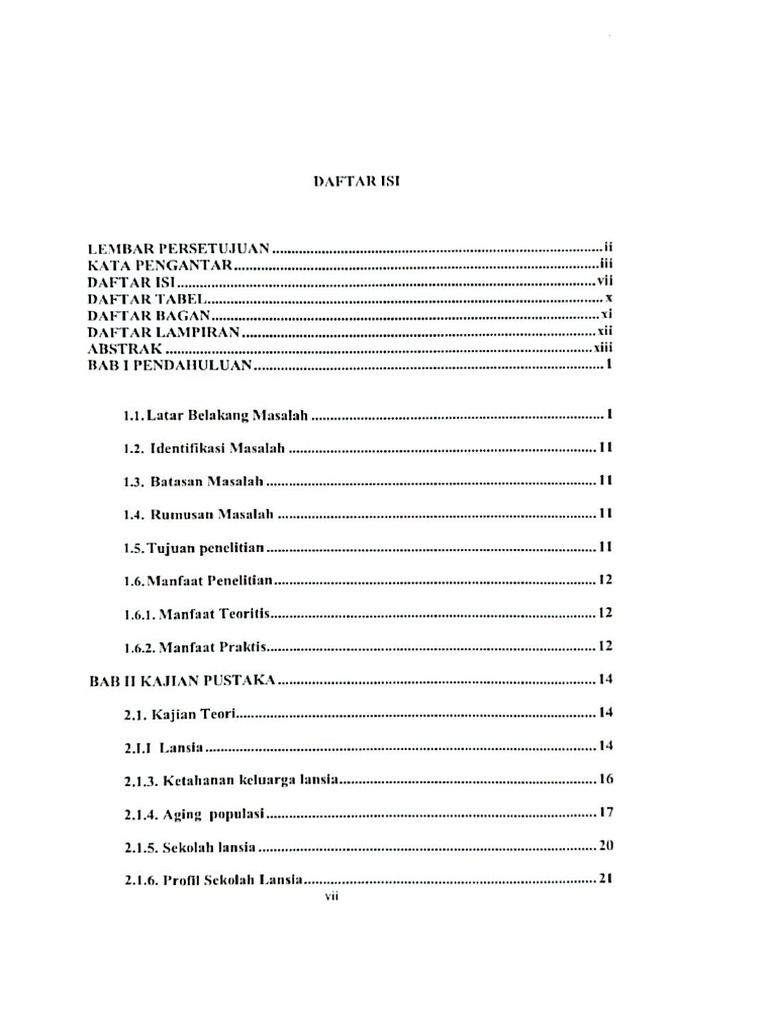 DAFTAR ISI ILHAM | PDF