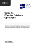 Guidelines for Offshore Marine Operations | Offshore Drilling | Ships