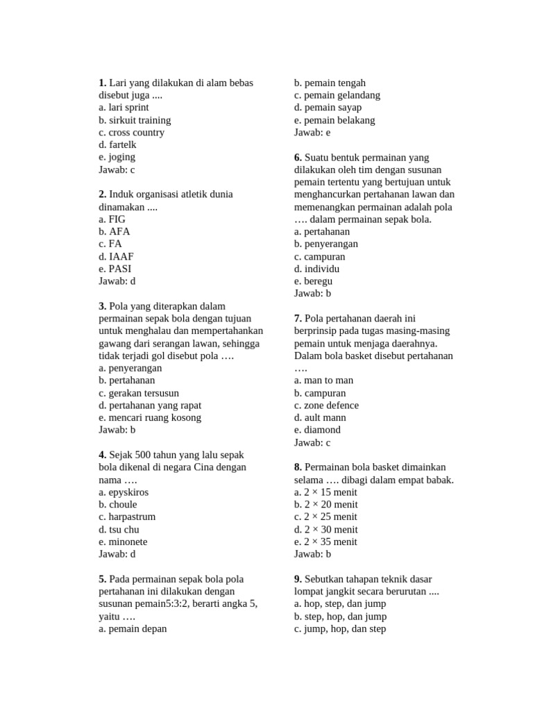 Latihan Soal PSAJ Kelas XII | PDF