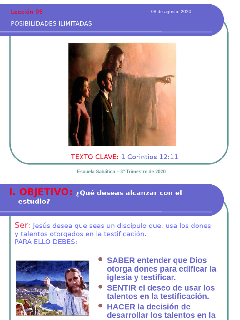 Dones Espirituales y Talentos Naturales | PDF | Cristo (título ...