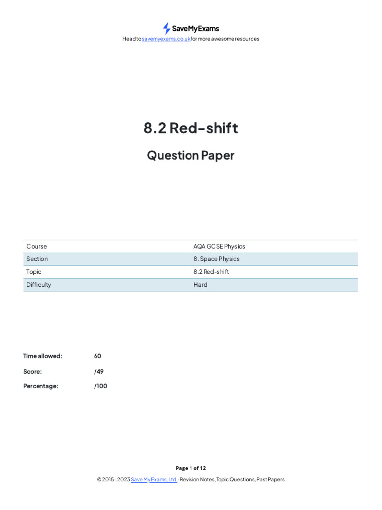 red shift | PDF | Redshift | Galaxy