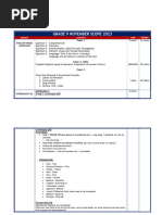 Gr8 Exam Booklet Scope MayJune 2025 | PDF