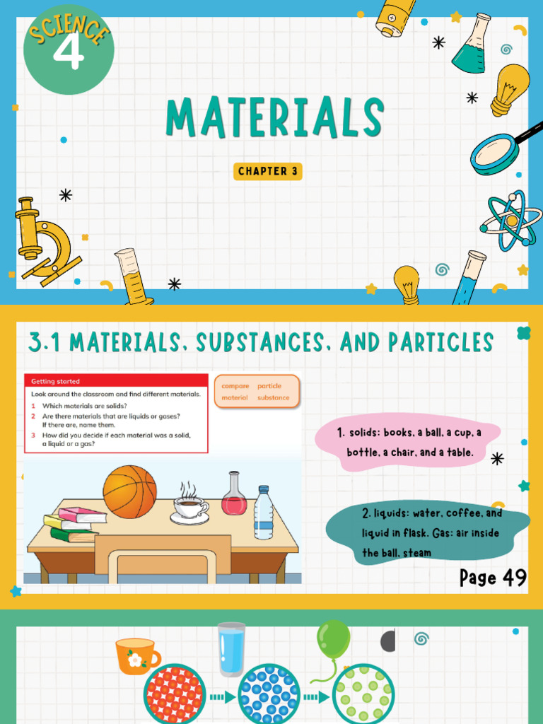 Understanding Matter and Materials | PDF | Liquids | Chemical Substances