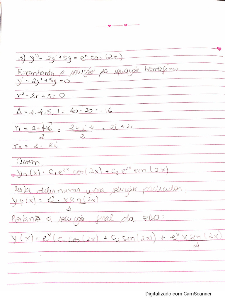 Exercicio 3 Edo | PDF