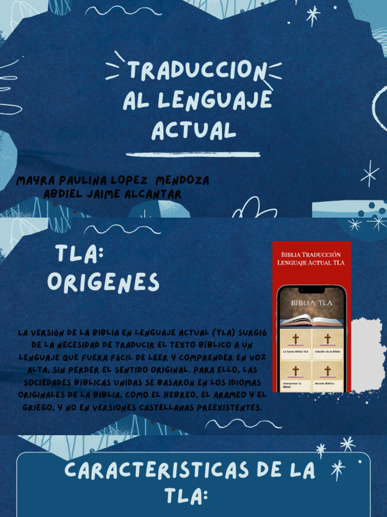 Traduccion Al Lenguaje Actual - 20241104 - 160508 - 0000 | PDF | Biblia | Traducciones