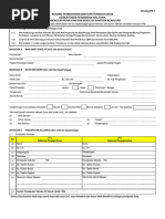 Borang Pb2 Terkini (Tiada Slip Gaji) | PDF