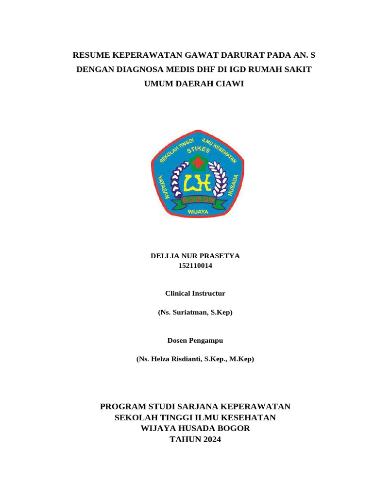 Resume Keperawatan Gawat Darurat Pada An New - 031327 | PDF