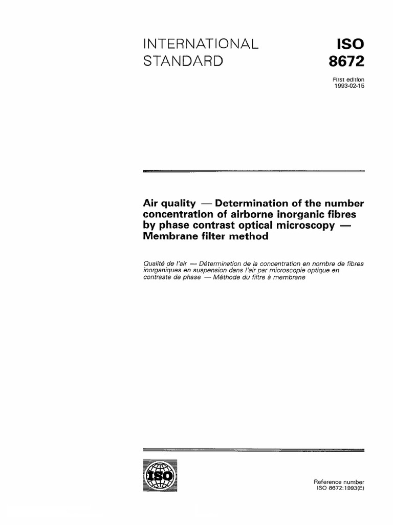 Iso 8672 | PDF | International Organization For Standardization | Optics