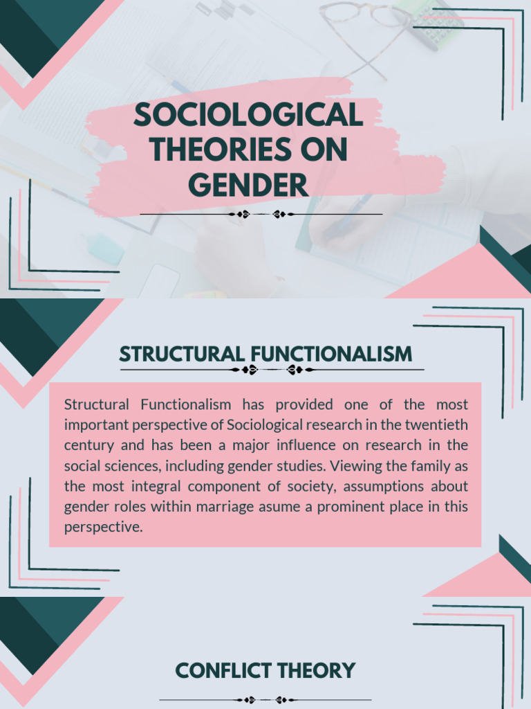 Sociological Theories of Gender | PDF | Cognitive Development | Sociology