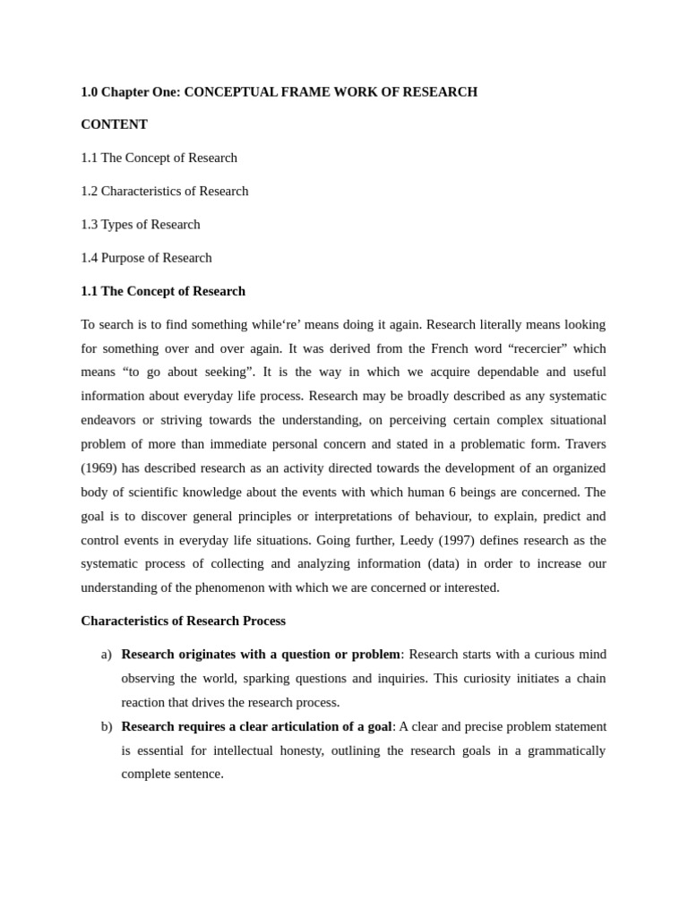 Research Concepts and Types | PDF | Quantitative Research | Methodology