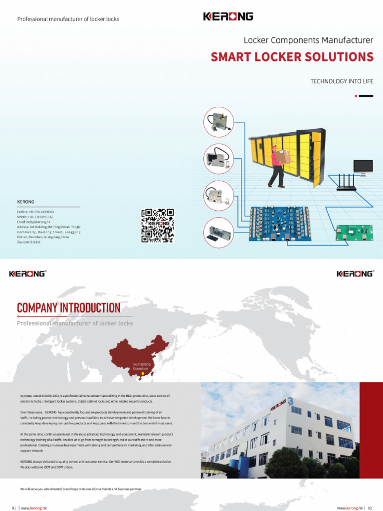 Catalogue-Electronic Locker Lock | PDF