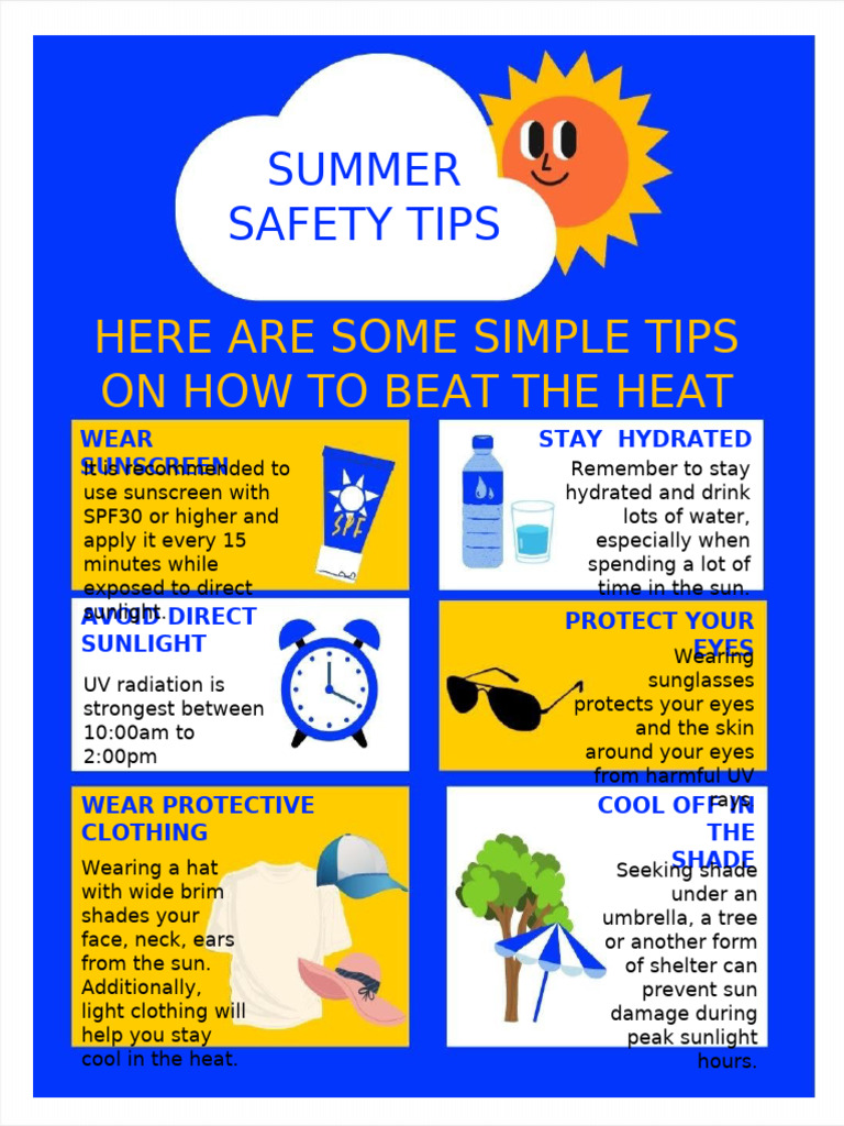 Summer Workplace Safety Tips | PDF