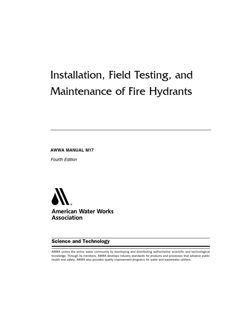 Awwa M17 - 2006 | PDF | Valve | Hydraulic Engineering