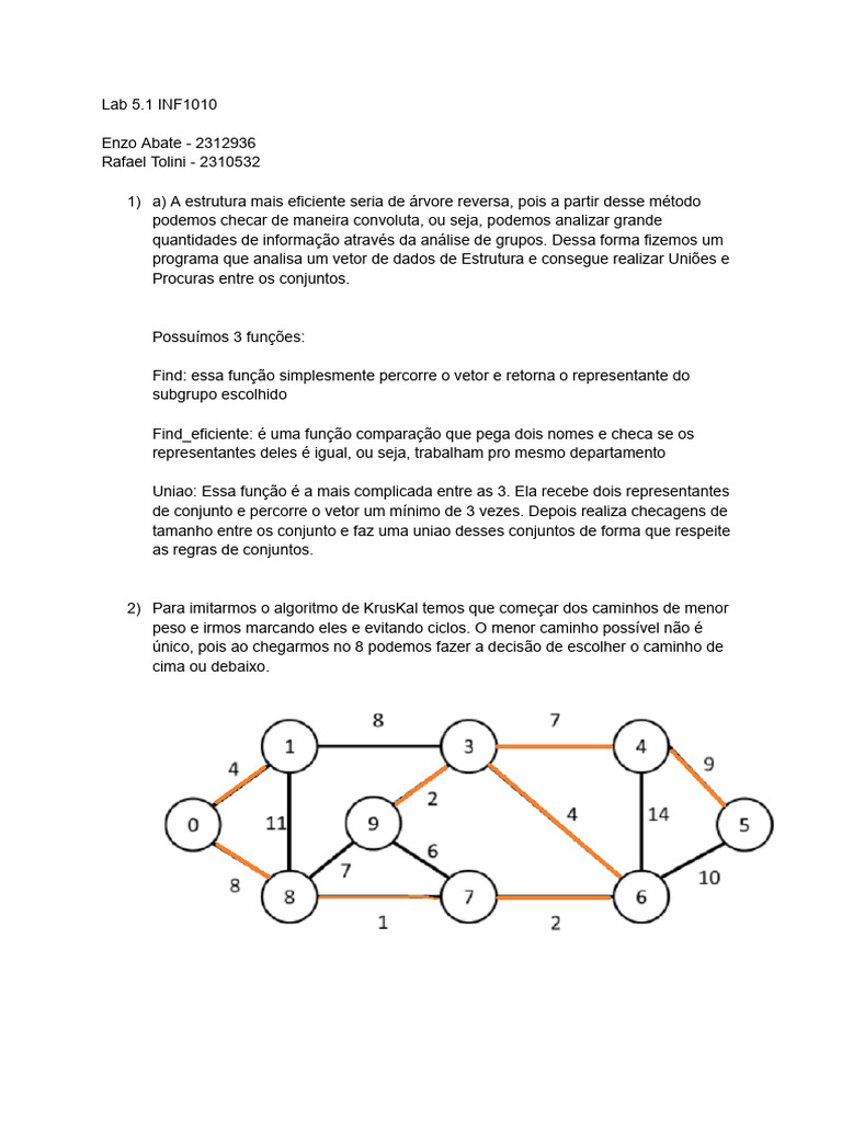 Relatorio Lab5.1 Enzo Abate e Rafael Tolini | PDF