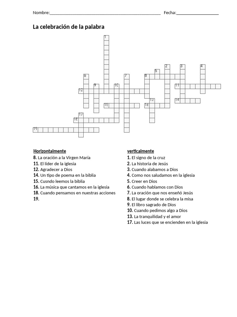 Crossword Maker | PDF