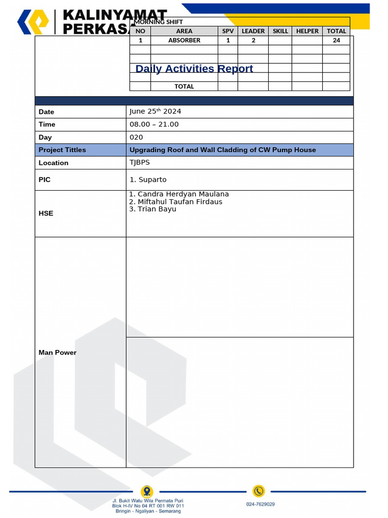 Final Dairy Mpsi Kalinyamat | PDF