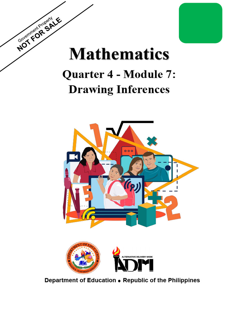 Math4 Q4 Mod7 DrawingInferences v4 | PDF | Experiment | Data