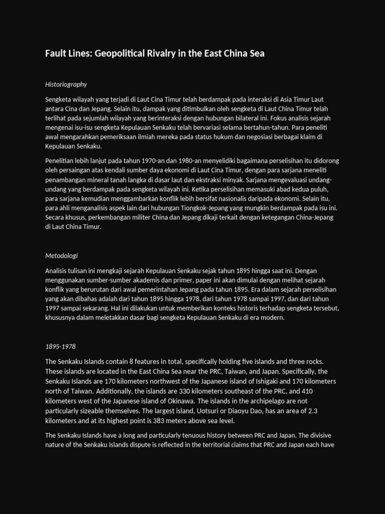 Geopol | PDF | Taiwan | International Relations