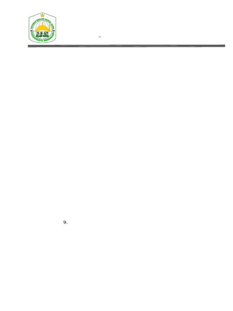 SK Pembagian Tugas Mengajar Sem.1 2021-2022 | PDF