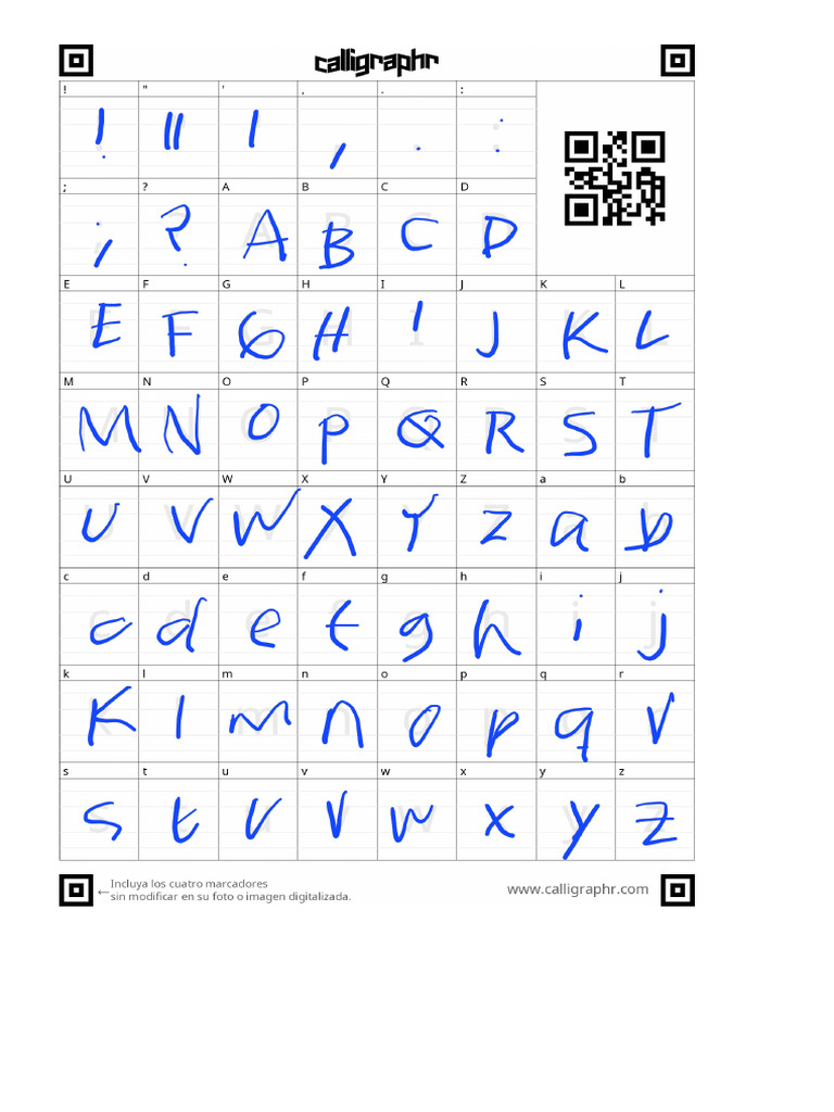 Calligraphr-Template 240807 145717 | PDF