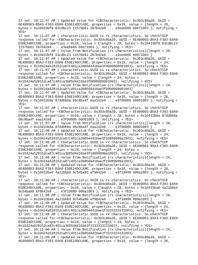 Updated Bluetooth Characteristic Values | PDF | Computer Architecture | Computing