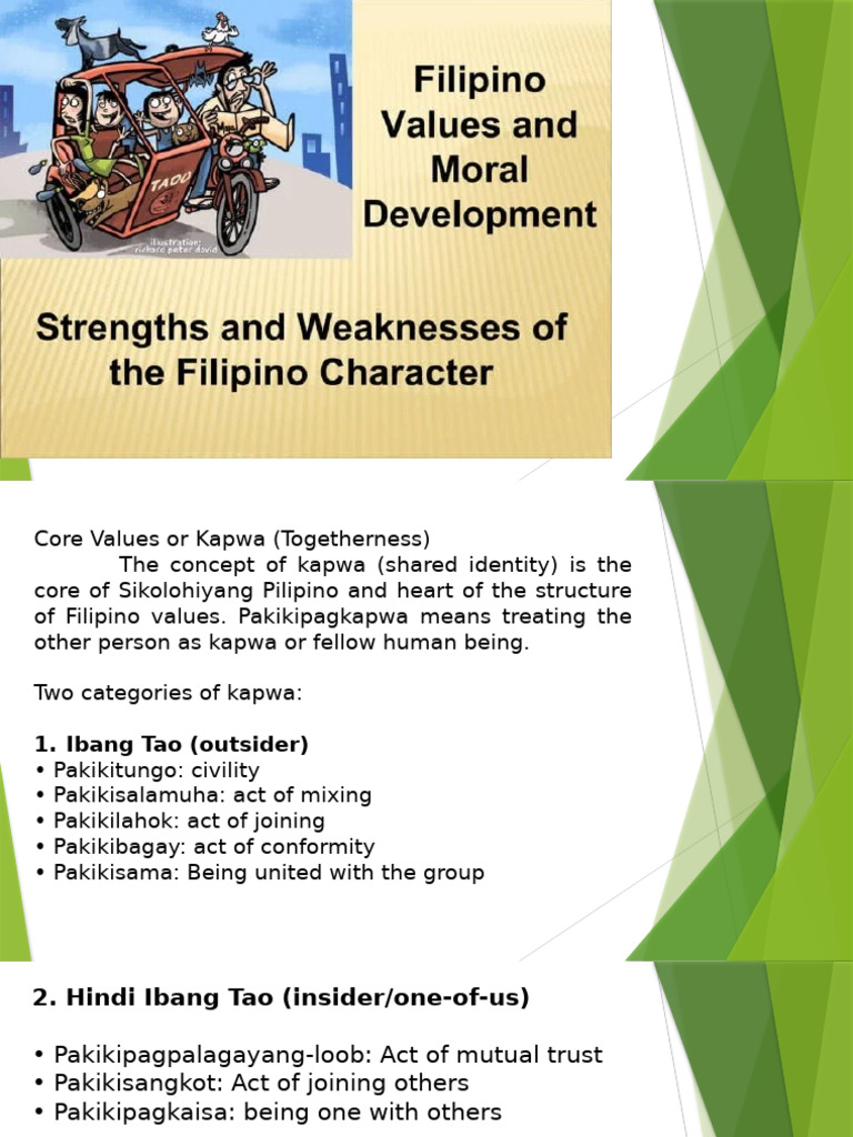 KAPWA Core Values at Pantayong Pananaw | PDF | Philippines | Social ...