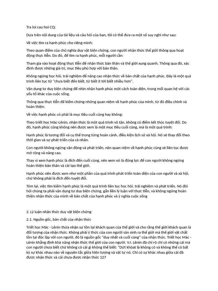 Triethoc Chuong2 phanII | PDF