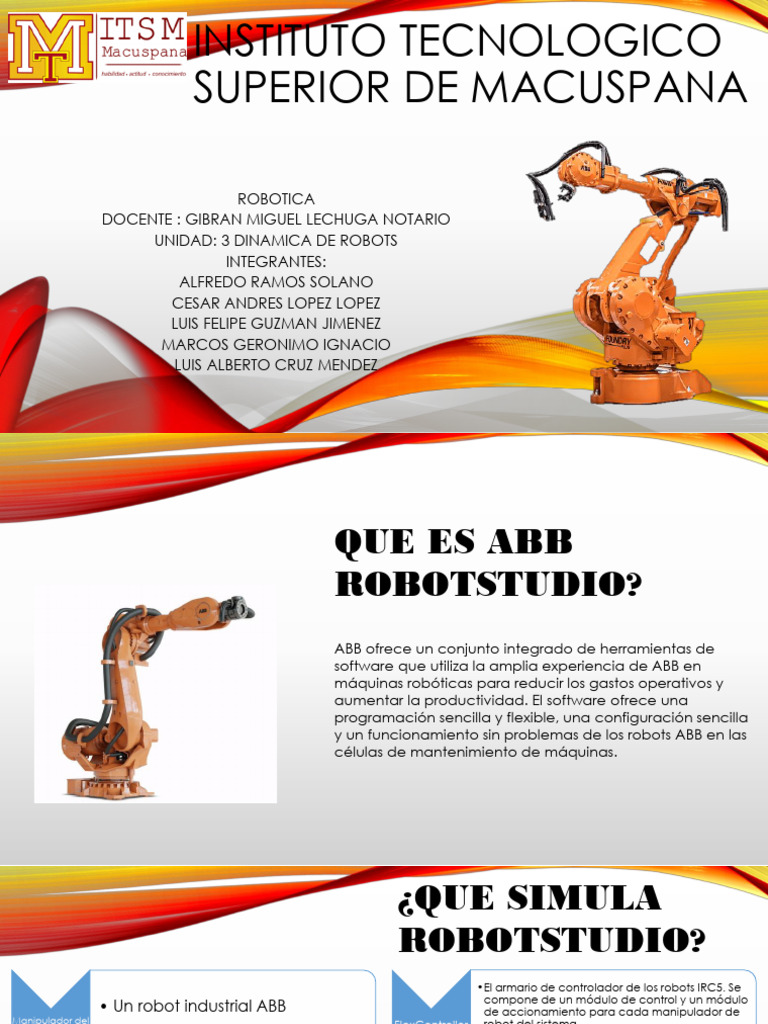 Expo U3 Robotica | PDF | Robot | Robótica