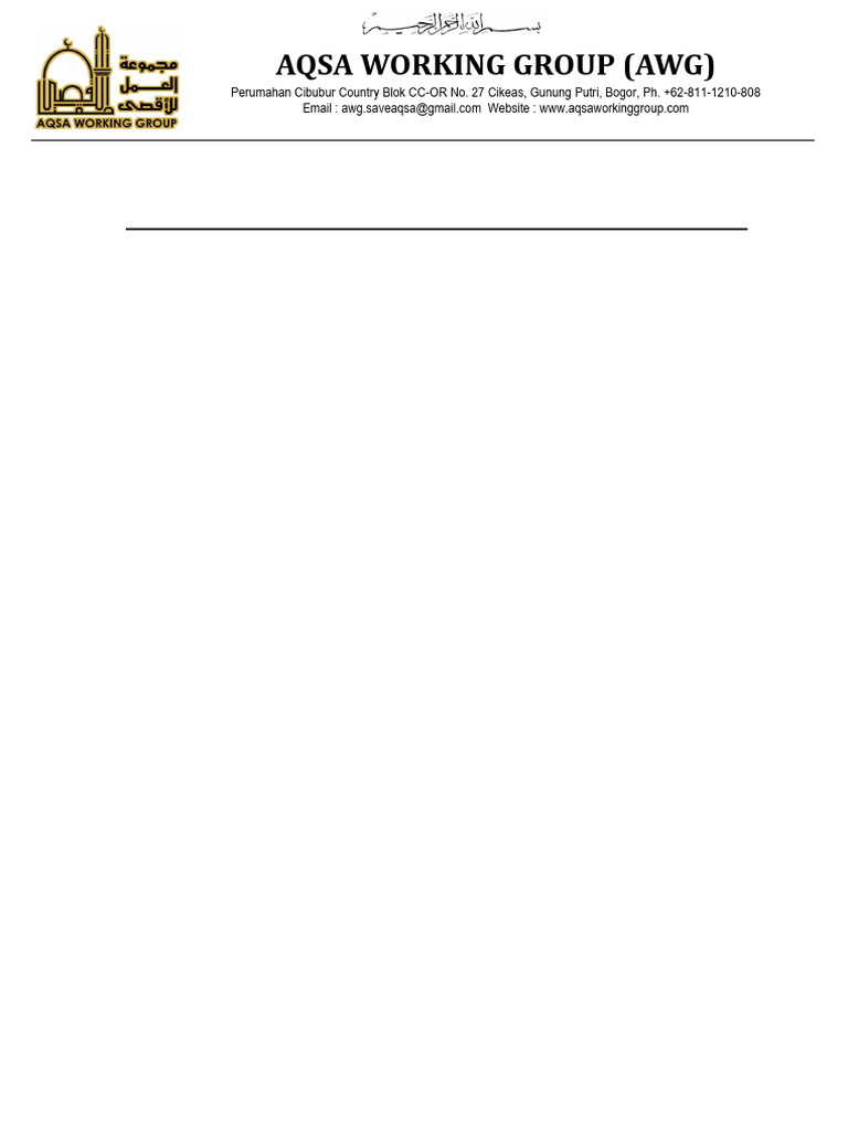 Pernyataan AWG Atas Syahidnya Ismail Haniyah | PDF