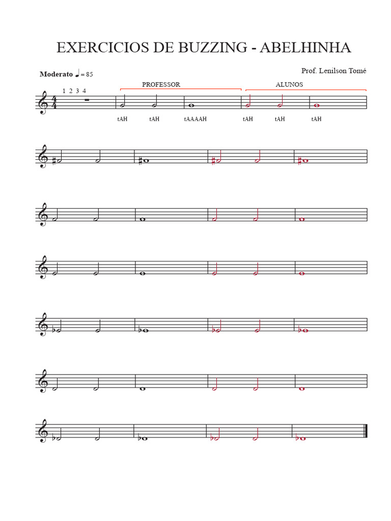 Buzzing (Abelhinha) | PDF