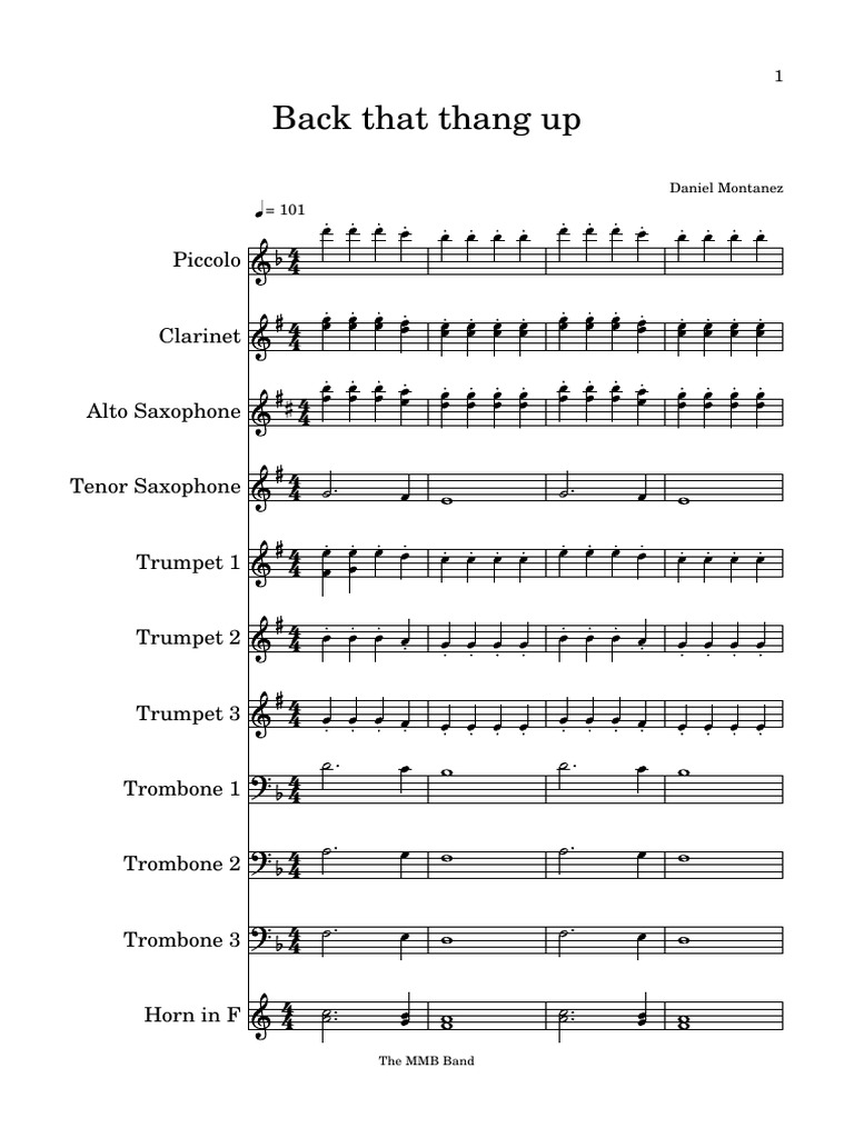 Back That Thang Up | PDF | Art