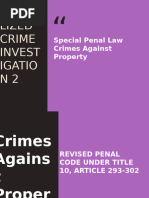 Elements of Qualified Theft RPC | PDF