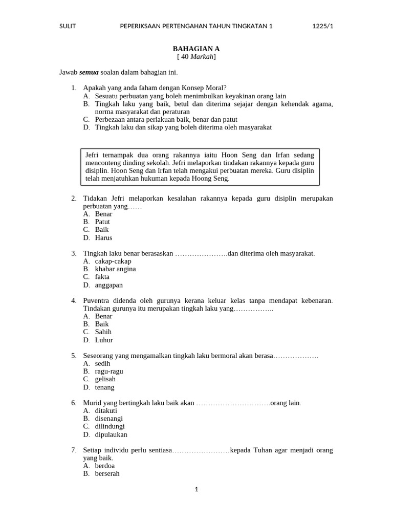Final T1 2017 | PDF | Ilmu Sosial | Pengembangan Diri