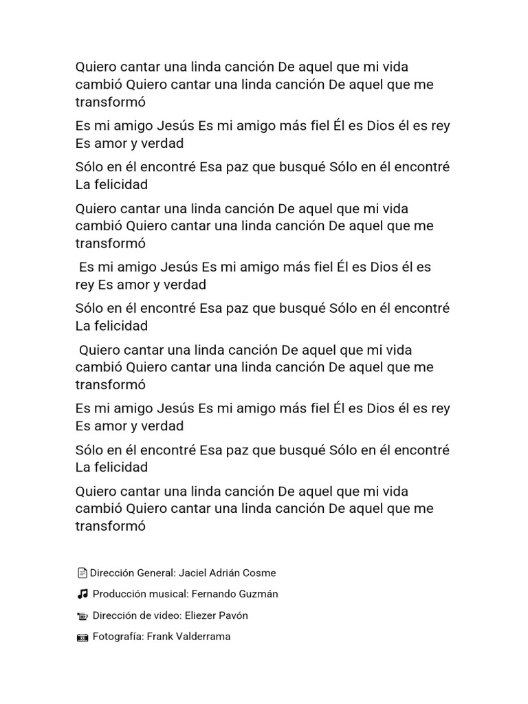 Canción de transformación y fe | PDF | Poesía