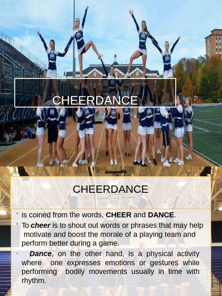 cheerdance-PE12 ppt | PDF | Cheerleading | Gymnastics