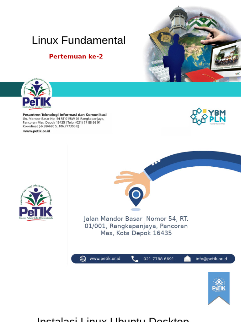Linux Fundamental - Pertemuan Ke-2 (Instalasi Linux Ubuntu 20.04) | PDF